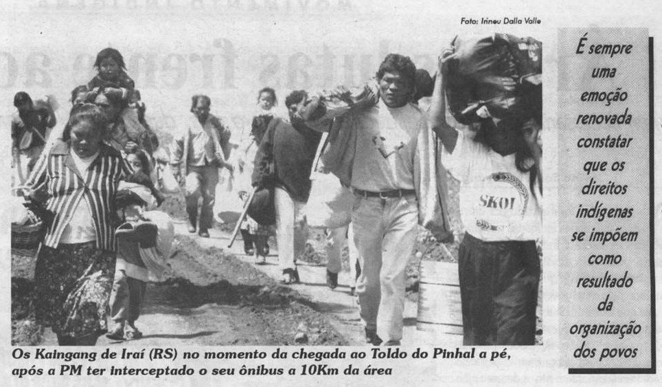 Kaingang reconquista a terra | Armazém Memória